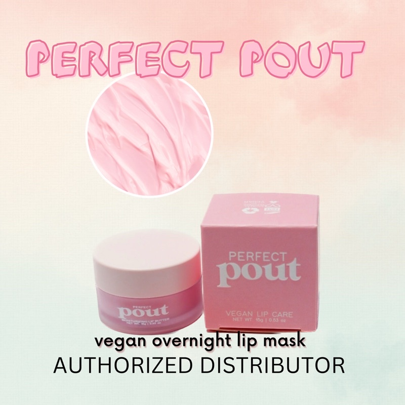 Perfect Pout Vegan Lip Butter (Overnight Lip Mask) | Shopee Philippines