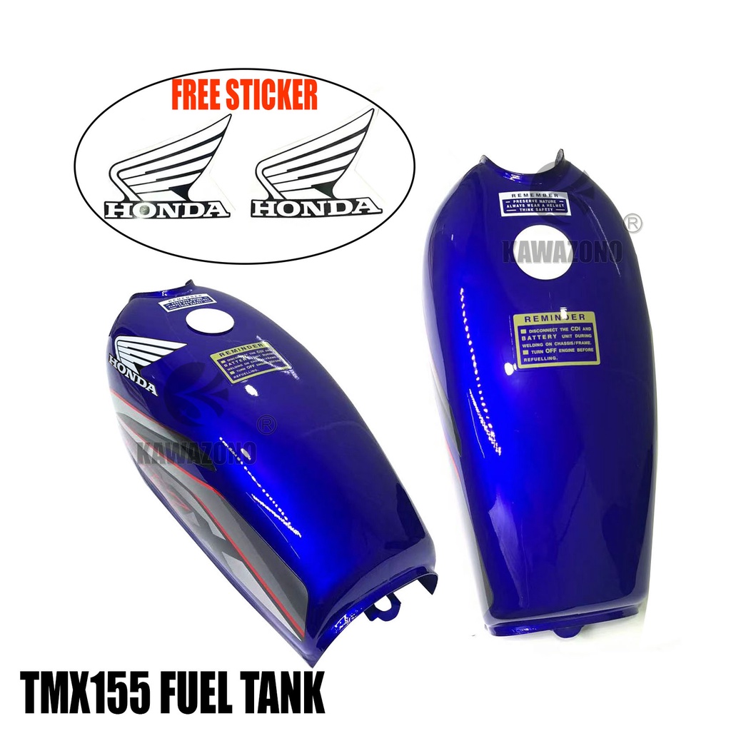 FUEL TANK FOR TMX 155 MOTORCYCLE COD FREE STICKER | Shopee Philippines