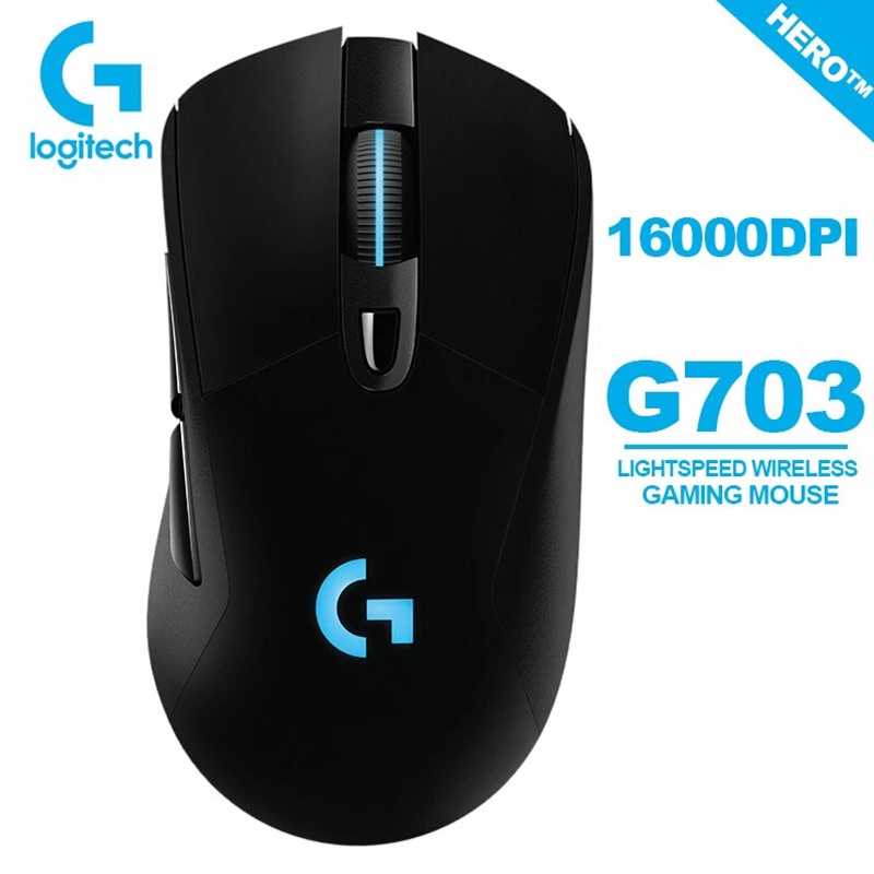 Logitech G703 Mouse Wireless Gaming Mouse With 16K Sensor for Business ...