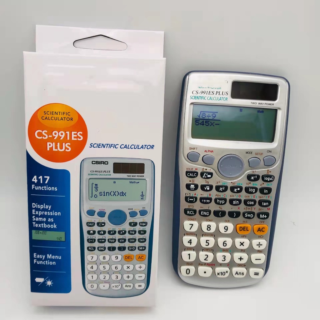 CS Scientific Calculator fX-991ES Plus Heavy Duty Engineering ...