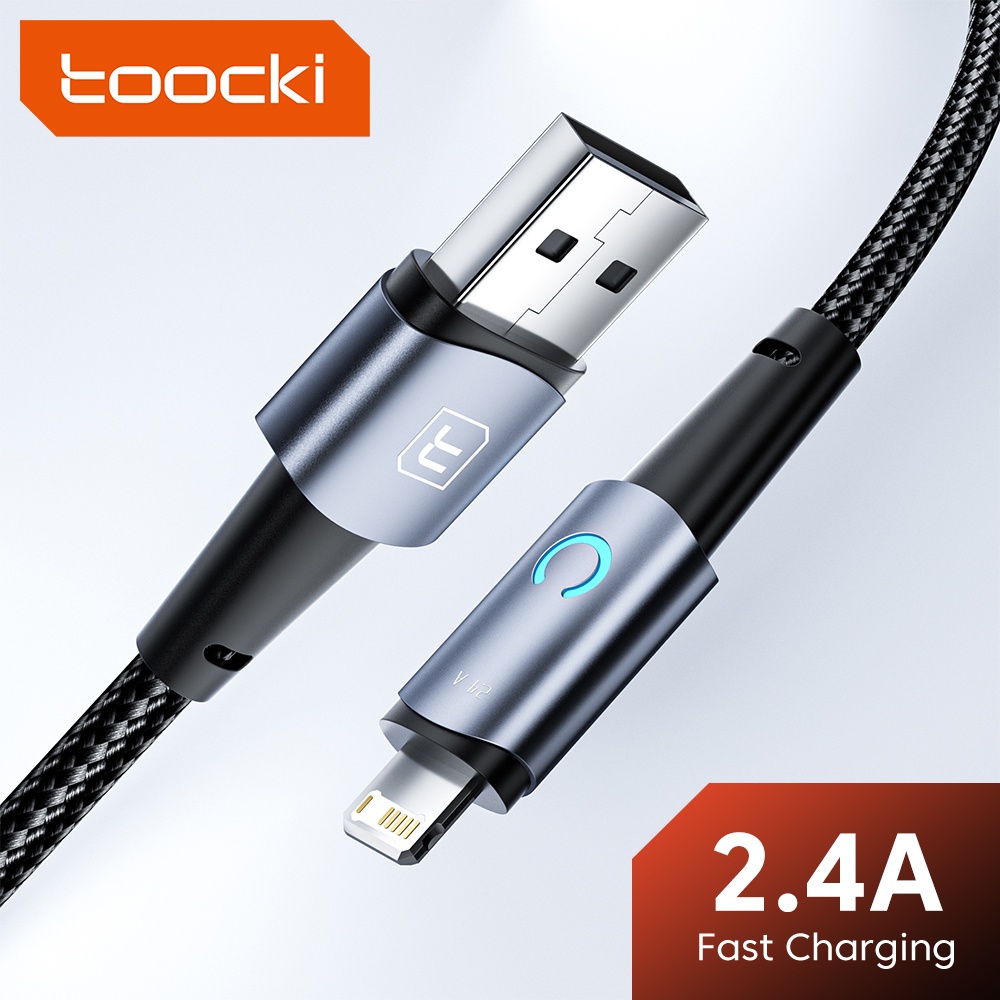 Toocki 2.4A USB Los Cable Pd 20W Fast Charging Type C To Charger Data ...
