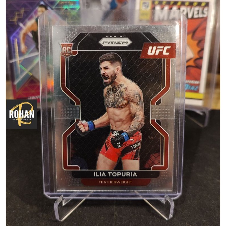 UFC Cards 2022 Ilia "El Matador" Topuria Prizm Rookie Card Panini ...