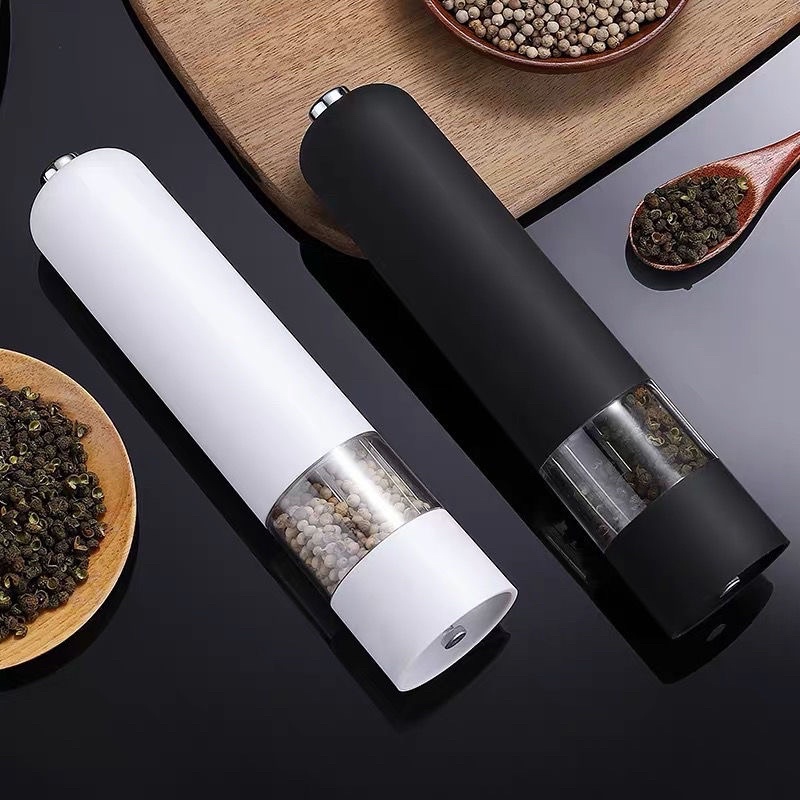 Electronic Pepper Mill Salt Grinder Spice Container | Shopee Philippines