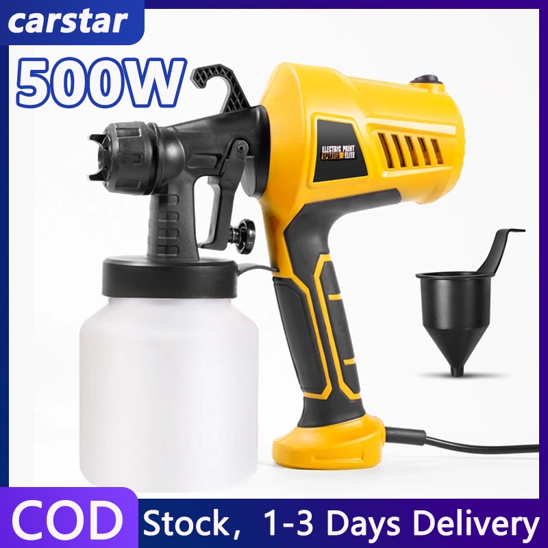 500W Electric Spray Gun Paint Spraying Machine Spray Paint Gun High ...
