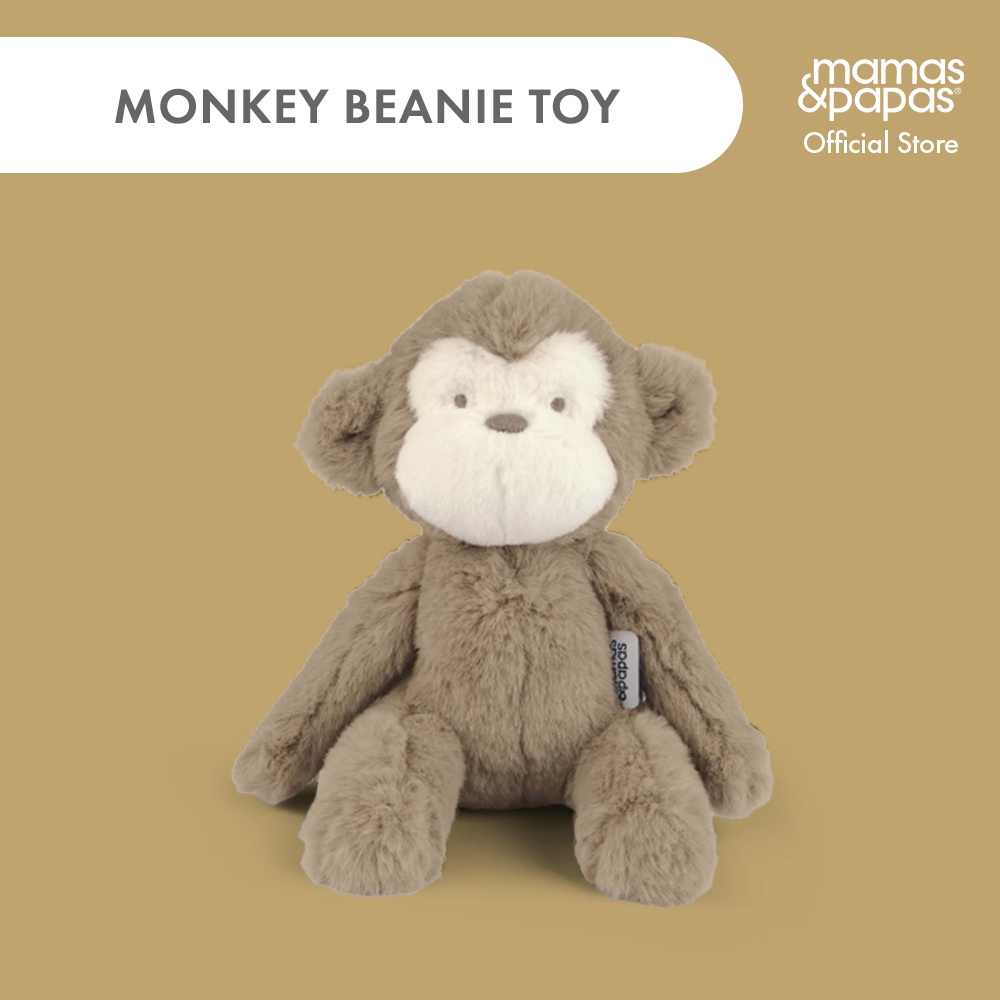 Mamas and Papas Monkey Beanie Toy | Shopee Philippines