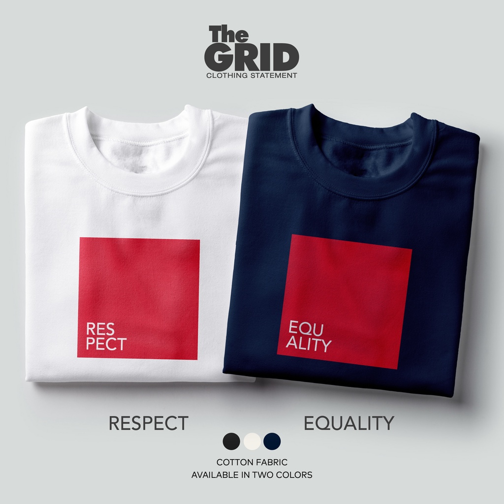 Respect & Equality Trendy Unisex Minimalist Statement Aesthetic Graphic ...