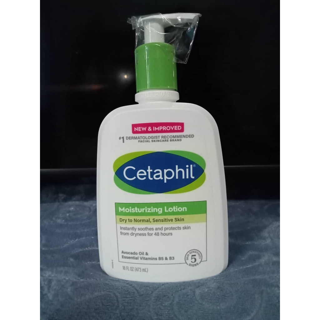 CETAPHIL MOISTURIZING LOTION Dry to Normal, Sensitive Skin 473ml (USA ...
