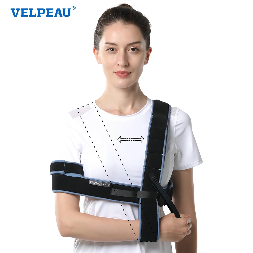 VELPEAU Arm Sling for Elbow Injury - Medical Shoulder Immobilizer ...