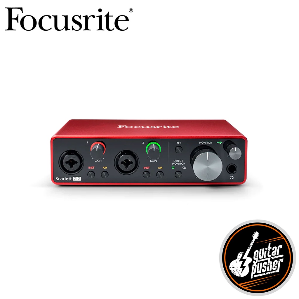 Focusrite Scarlett 2i2 (3rd Gen.) Audio Interface | Shopee Philippines