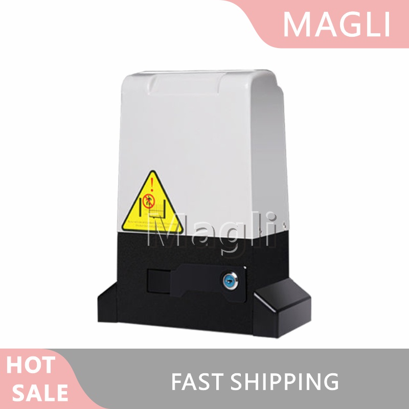 Electric Sliding Gate Opener Automatic Motor Remote Kit Heavy Duty 800 ...