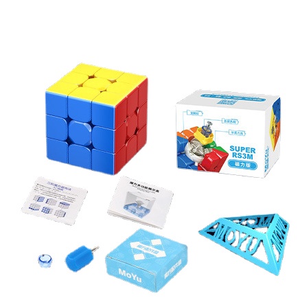 MoYu 2022 Super RS3M 3x3 Magnetic Magic Speed Cube Stickerless ...