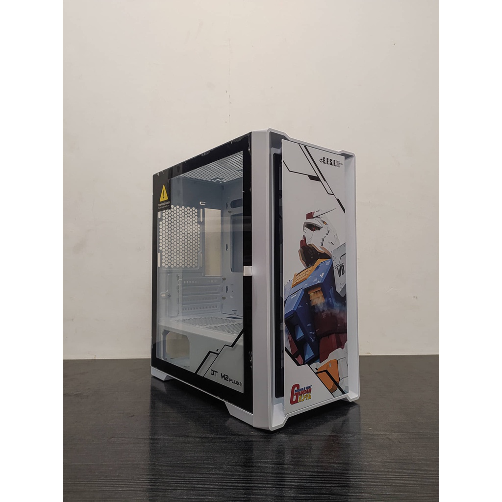 GUNDAM CASE WHITE GAMING | Shopee Philippines