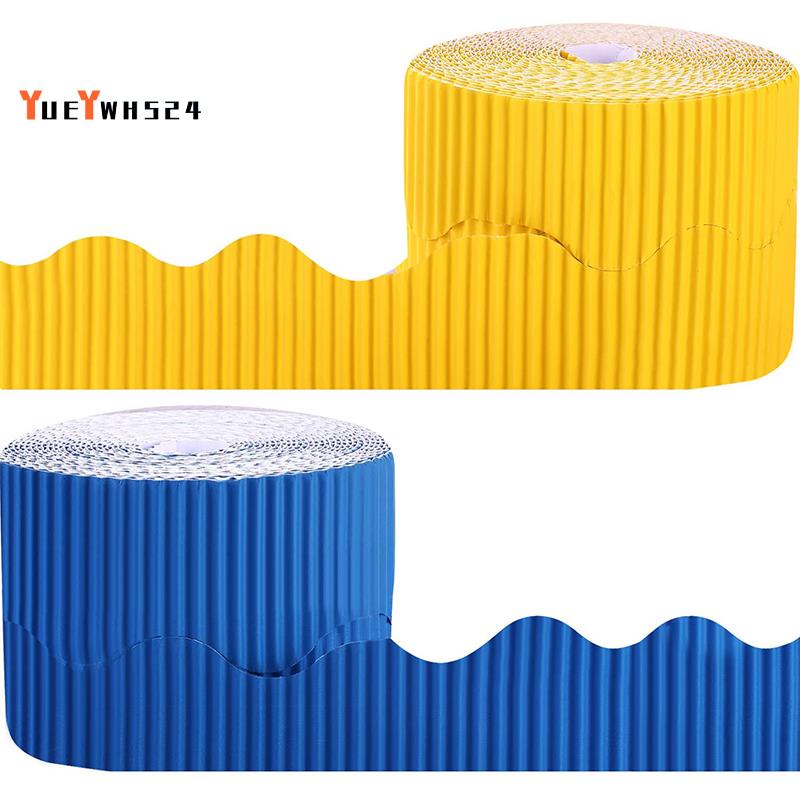 2 Rolls Bulletin Board Borders Scalloped Border Decoration Background ...