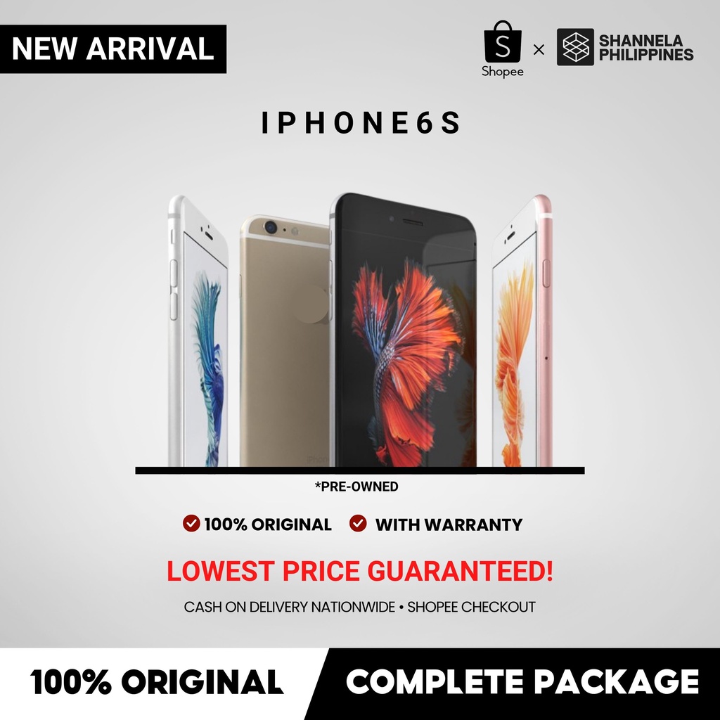SHANNELA MOBILE PHONE 6S 64GB ORIGINAL PRE-OWNED FACTORY UNLOCKED ...