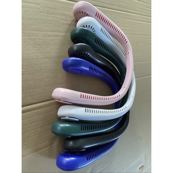 Mini Portable Neck Fan Bladeless Usb Rechargeable Mute Sports Fans For ...