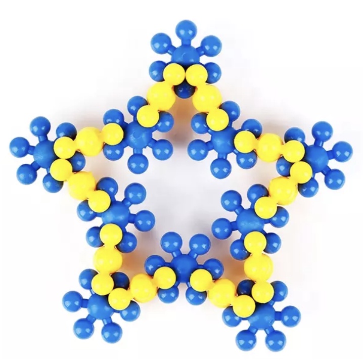 Colorful Connecting Intellective Flower Blocks For children ...