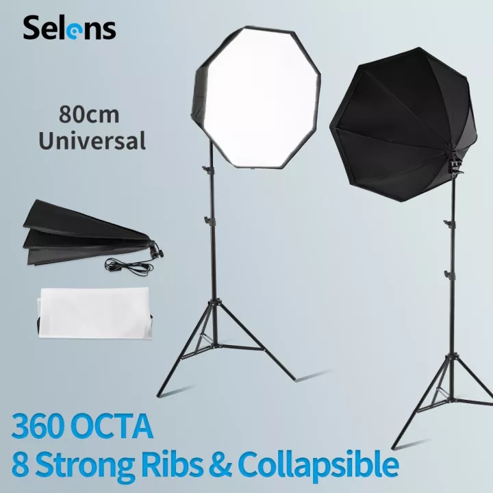 Selens Photoshoot LED Light Softbox Kit Photo Studio Photography ...