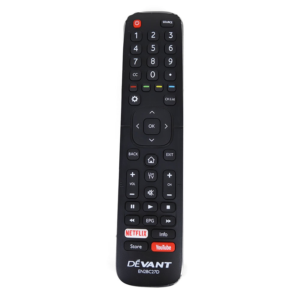 New Original EN2BC27D For Devant LCD TV Remote Control with Netflix ...