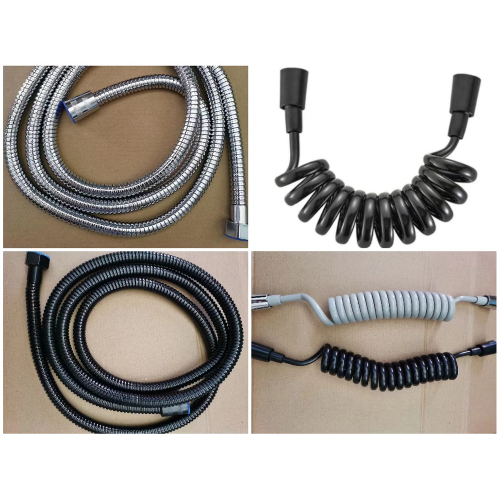 SUS304 Black Bidet Hose Strengthen Thicken Explosion proof Hose Bidet ...