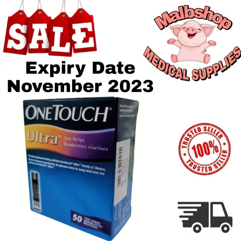 One Touch Ultra Strips Lifescan OneTouch Ultra 50pcs | Shopee Philippines