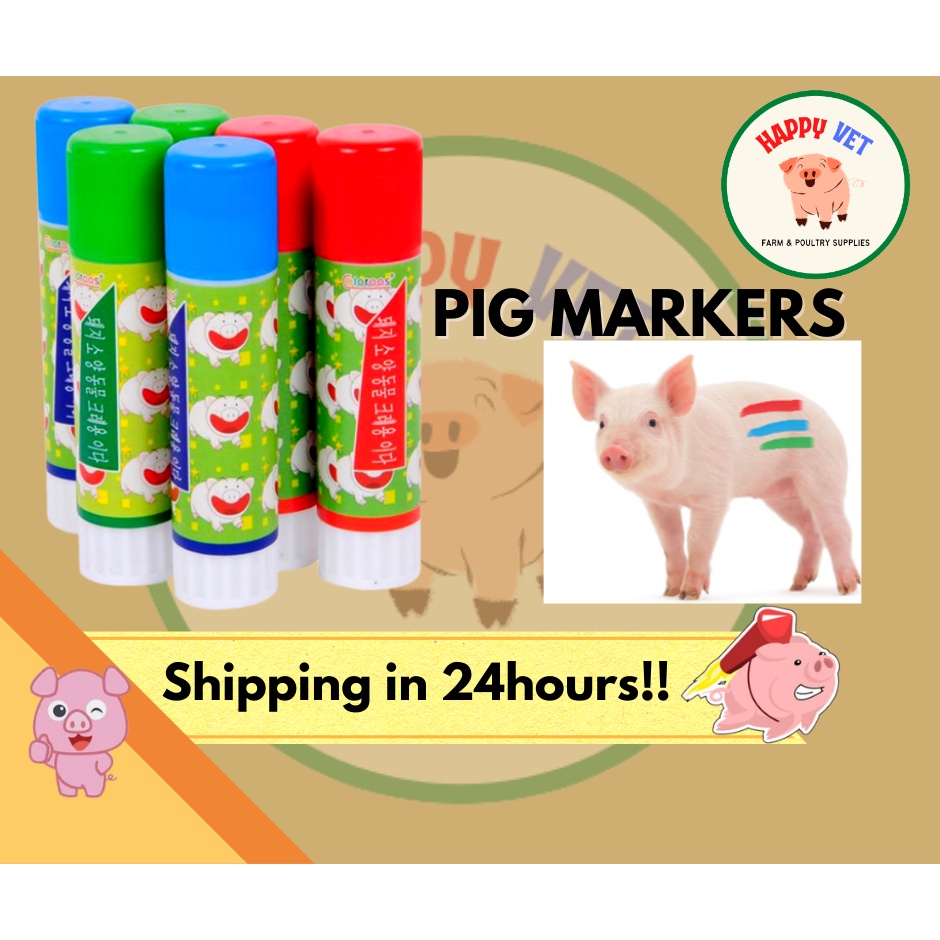 Crayon Marker for Pigs Livestock Veterinary Marker Livestock Paint ...