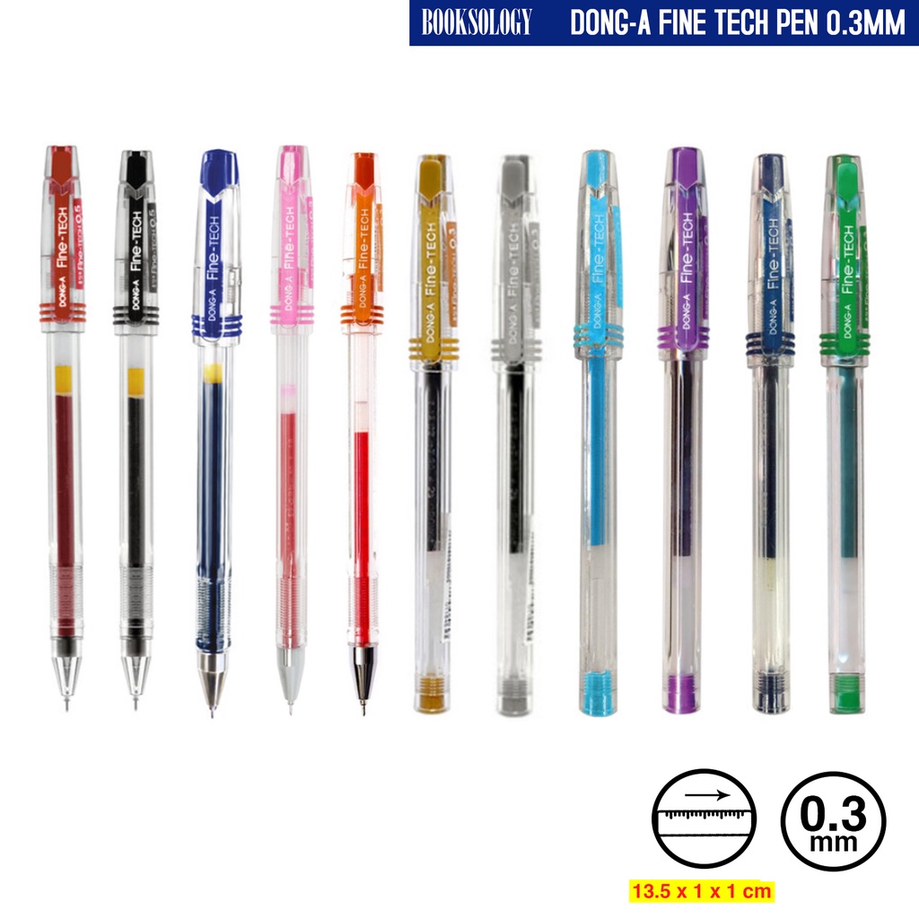 Dong-A Fine TECH PEN 0.3mm [Per Piece] | Shopee Philippines