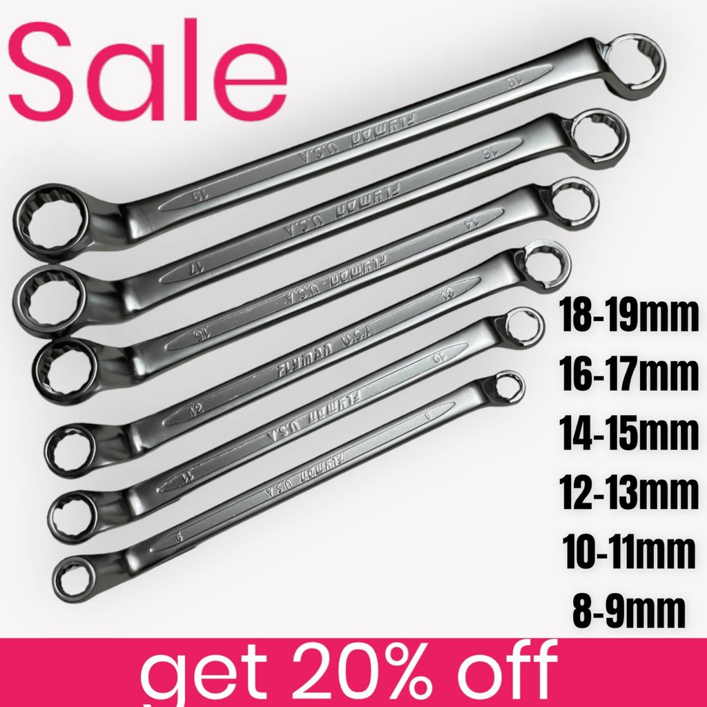 Back wrench Flyman USA Original Chrome Vanadium sold per piece ...