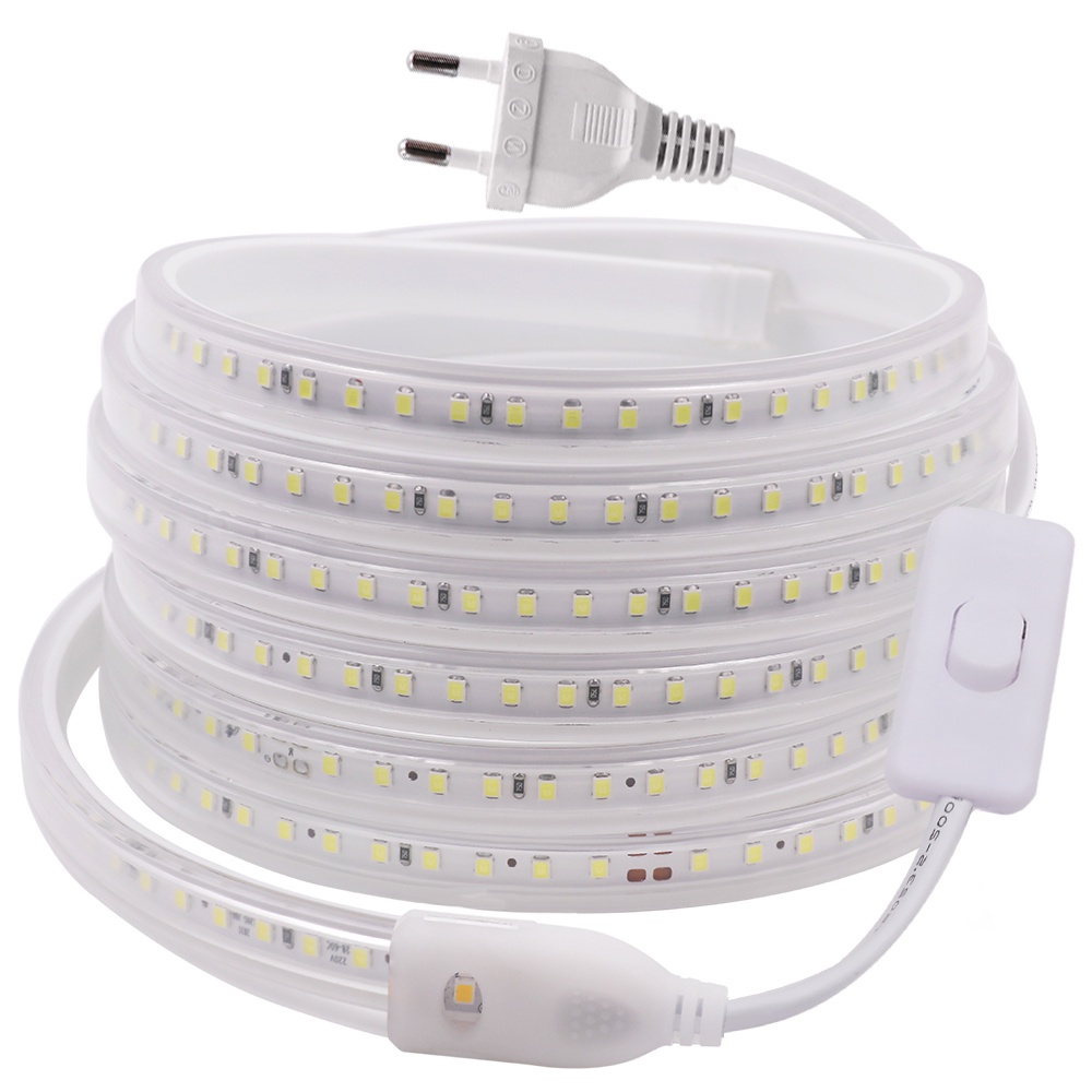 5 to 20m LED Strip Light Waterproof w/s SWITCH Plug 2835 High Safety ...