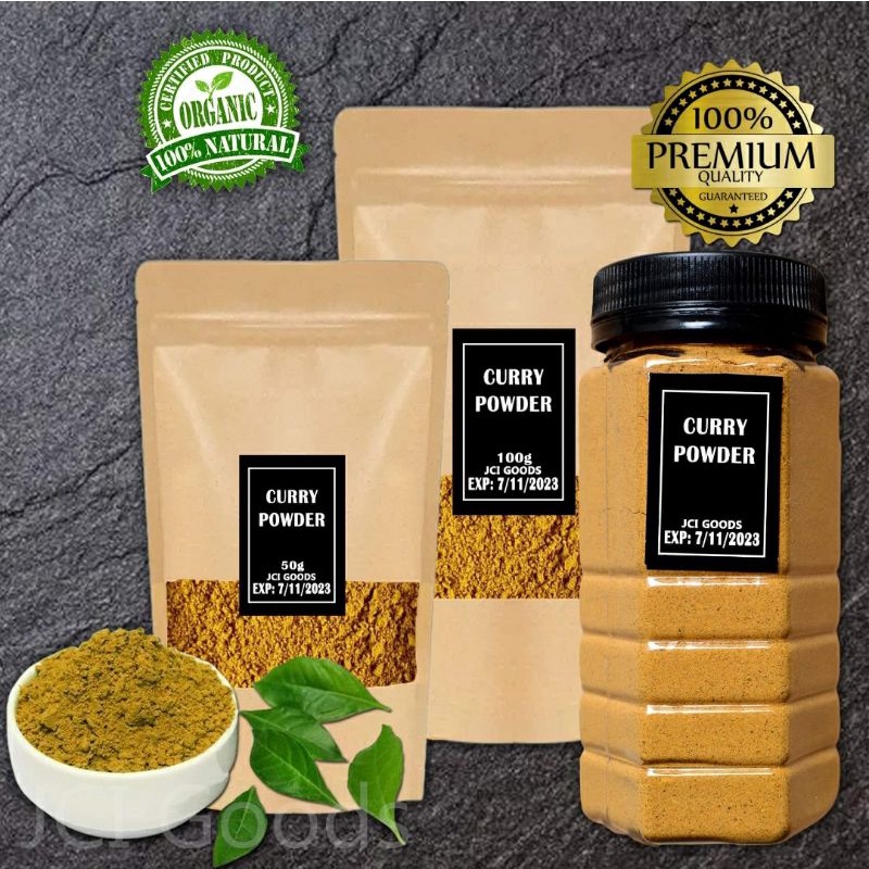 CURRY POWDER Herbs and Spices 200ml/100g/50g | Shopee Philippines
