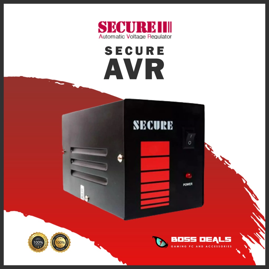 SECURE AVR 500WATTS 220 VOLTS SECURE Computer and Appliances | Shopee ...