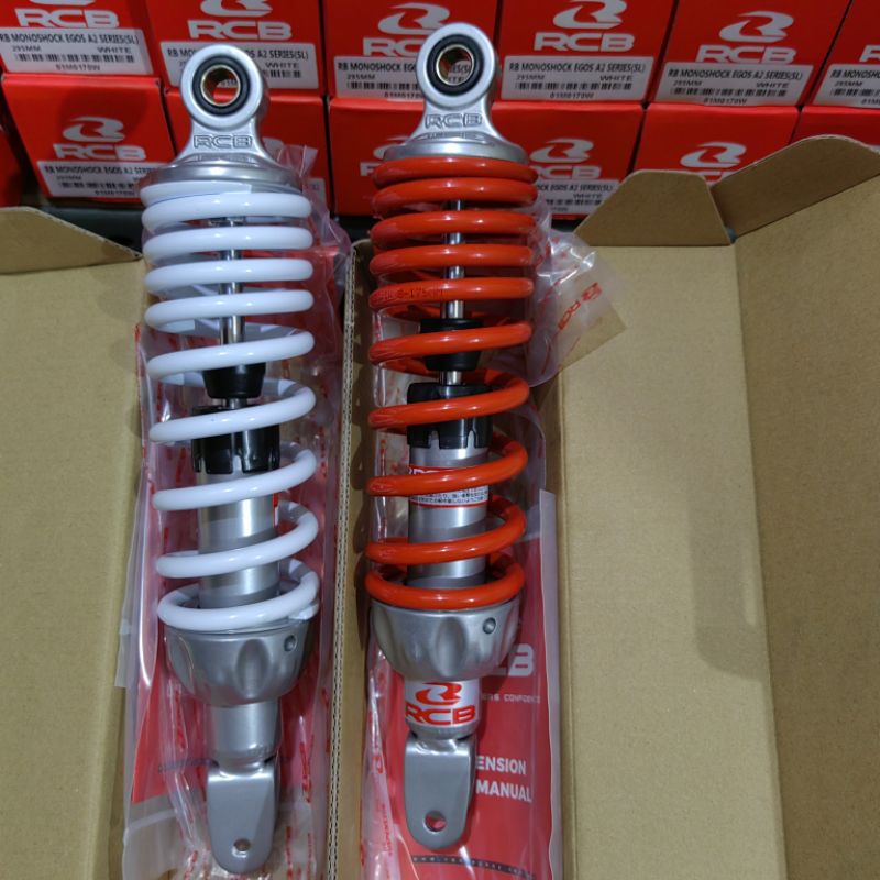 RCB A2 SERIES 295mm 330mm REAR SHOCK FOR Mio/Click/Beat/Skydrive ...