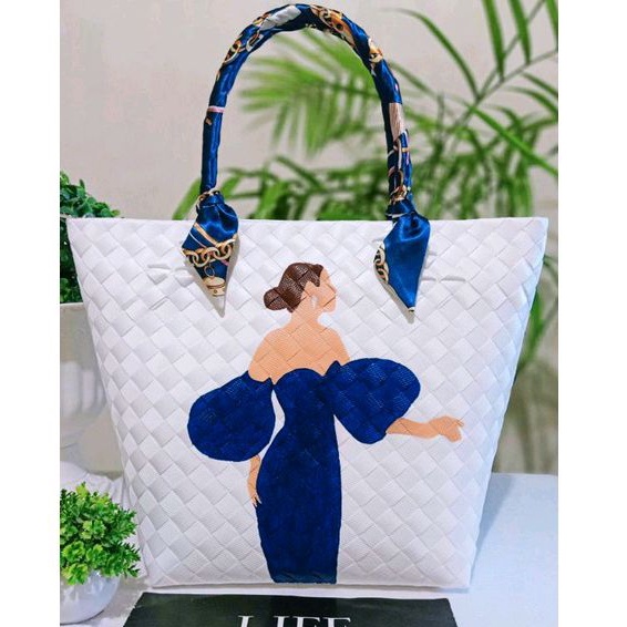 CLASSY HandPainted Bayong Bag with Zipper/ Gift Idea | Shopee Philippines