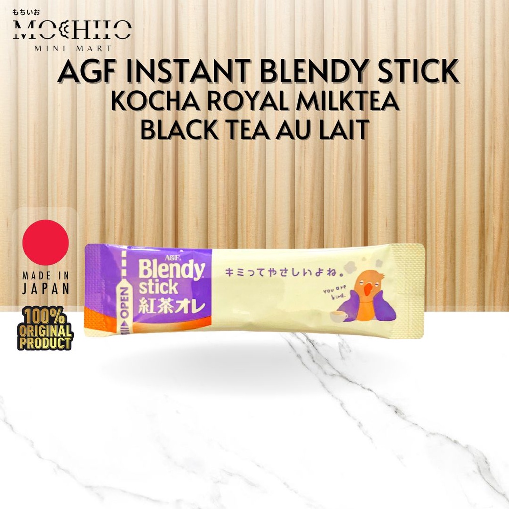 AGF Instant Blendy Stick Instant Coffee/Tea per piece | Shopee Philippines