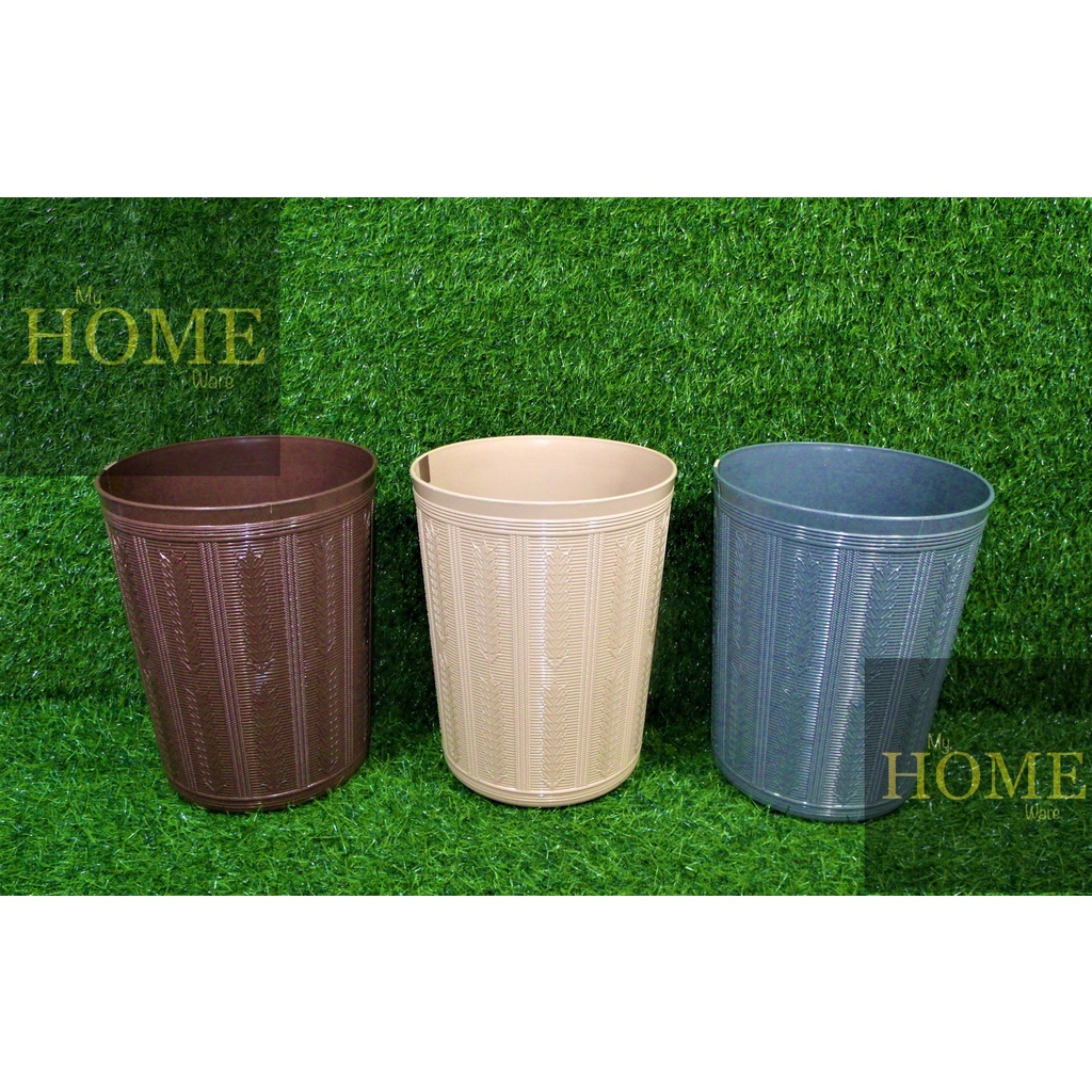 #625 NIKKO WARE Recycling Bin Round Waste Plastic Basket Garbage Trash ...