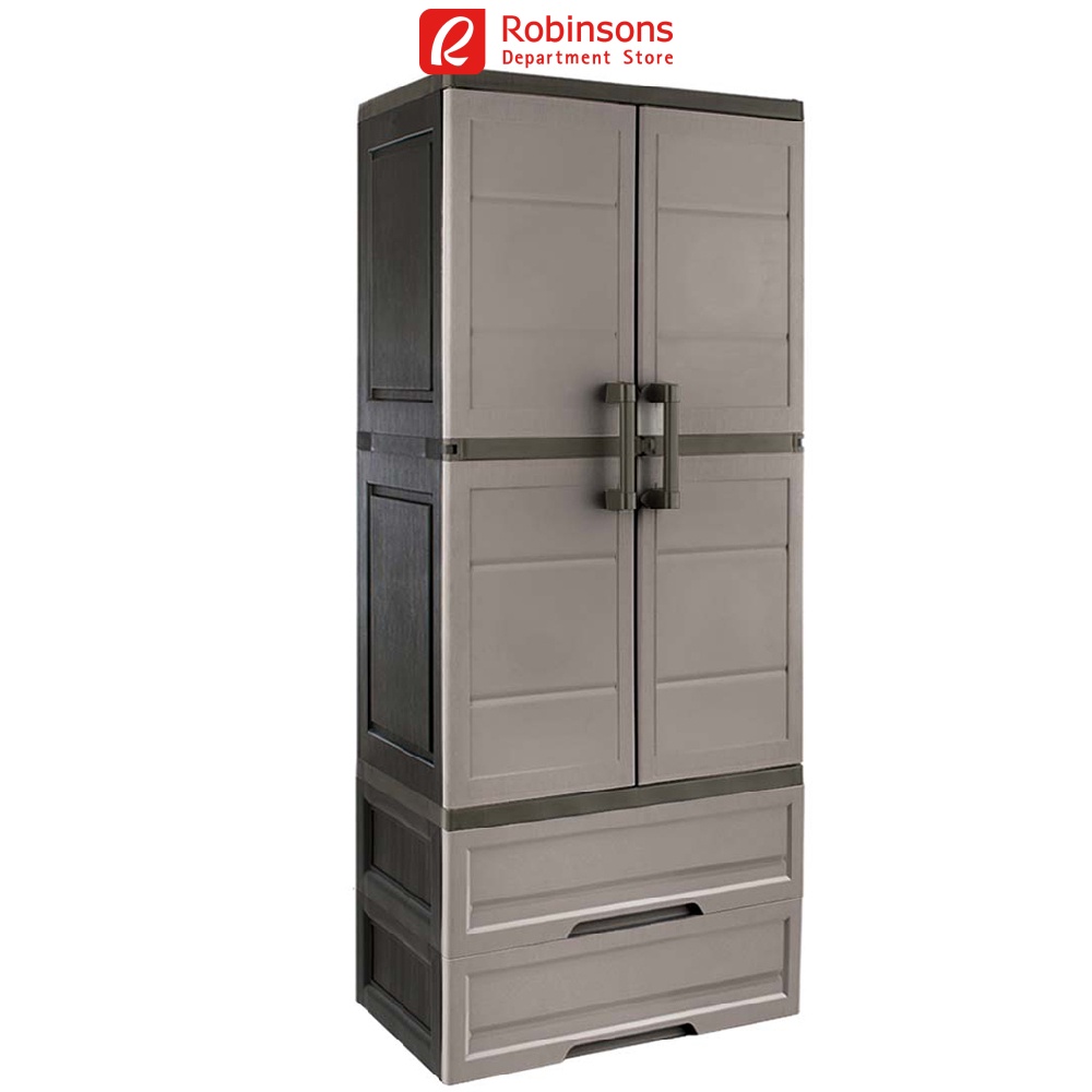 Megabox 2- Layer Drawer 72.39x46.36x172cm (Gray) | Shopee Philippines