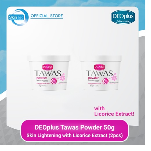 DEOplus Pink - Tawas Powder with Licorice Extract 50g, 2 pcs | Shopee ...