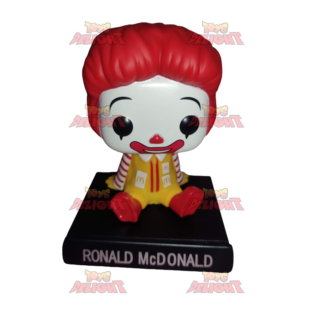 McDonalds Mcdo bobble head car display figure | Shopee Philippines