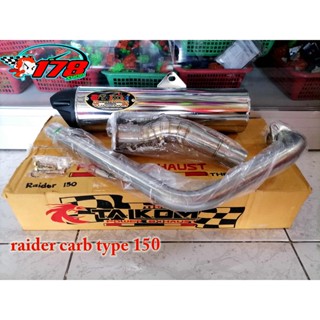 taikom chicken/apido pipe raider 150 chrome tailand (100%orig) | Shopee ...