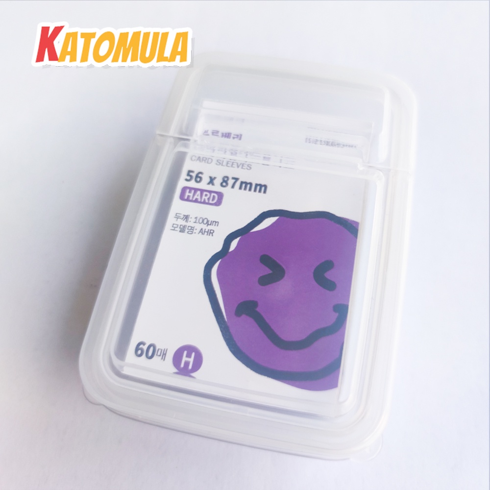 Photocard Box Photocard Sleeve Box Transparent Clamshell Storage Box ...