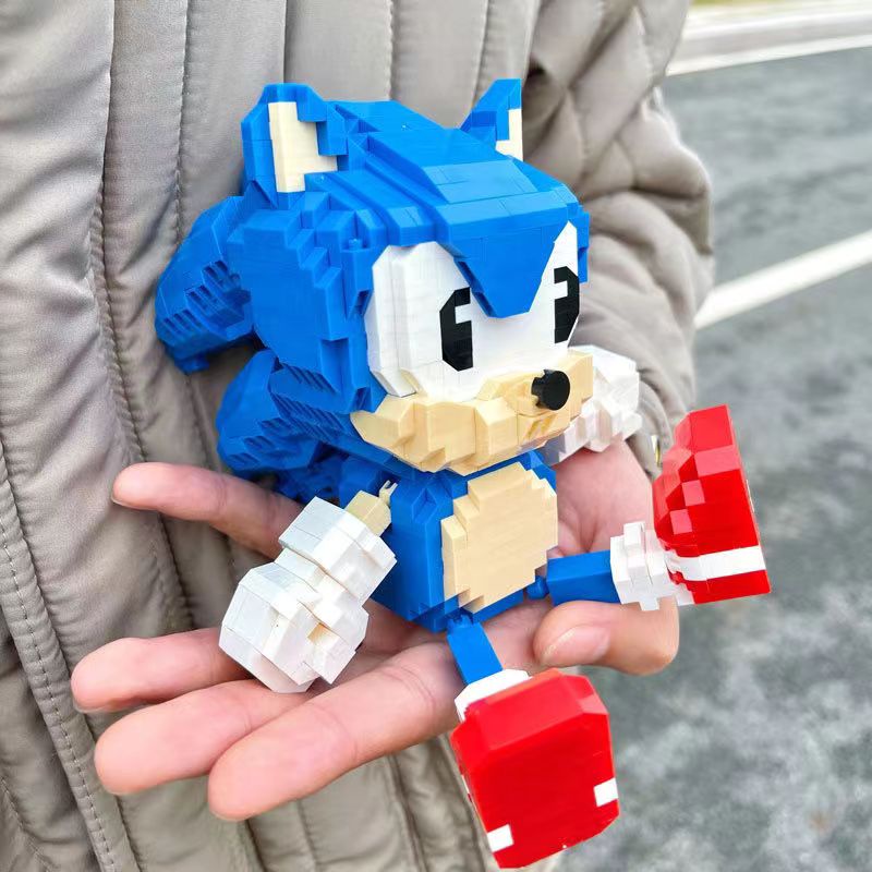 Sonic toy LEGO compatible cartoon blocks DIY building block Small ...