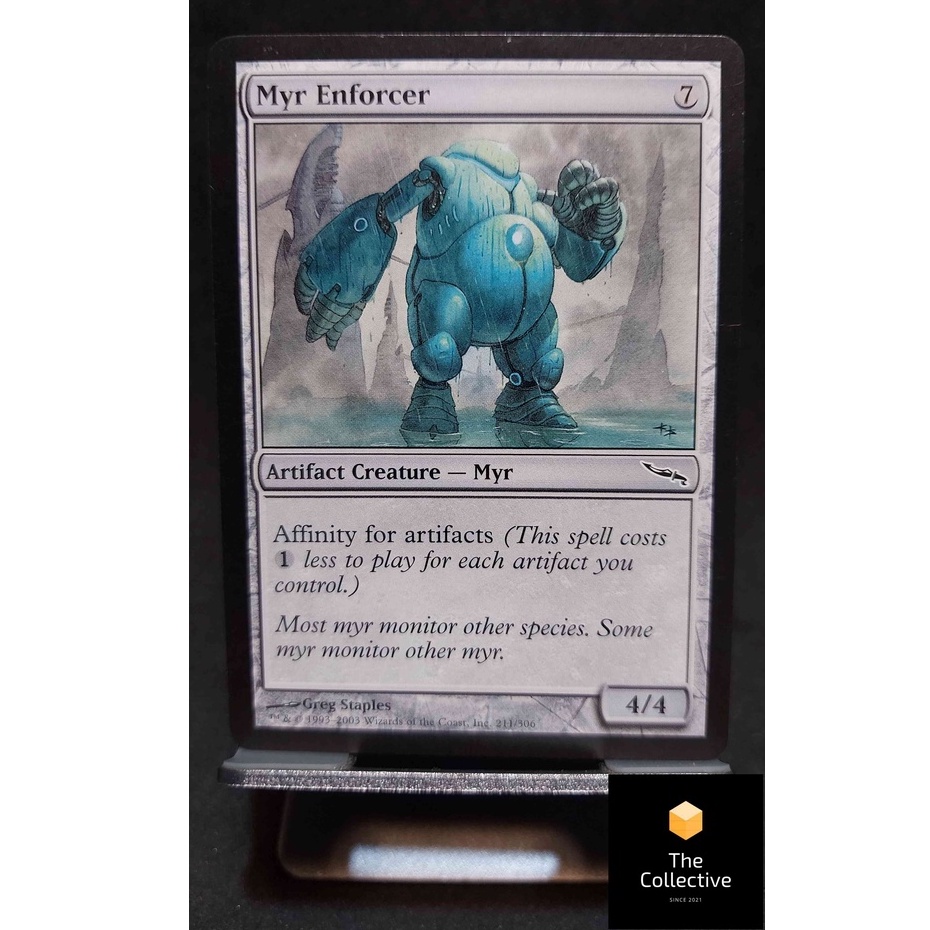 Magic the Gathering - MTG Card Game - Myr Enforcer - MRD [COLORLESS ...
