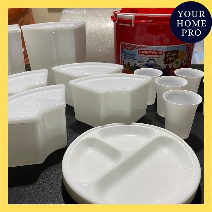 Sunnyware 20pcs Picnic Set, Camping, Vacation, Outdoors (Limited ...
