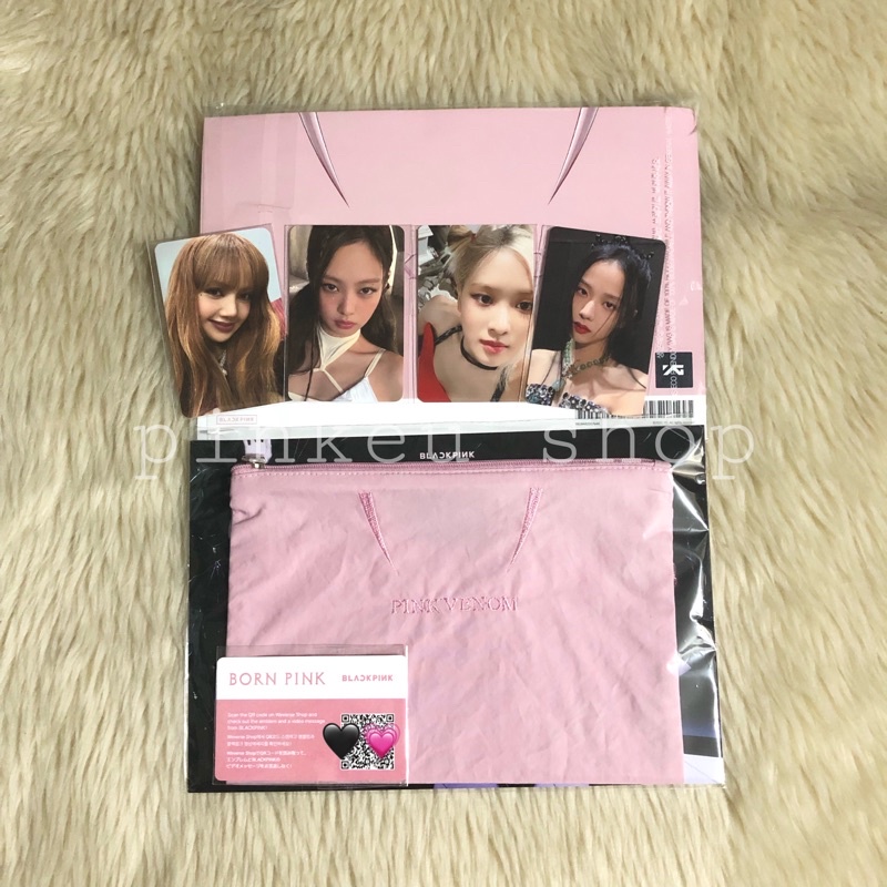 BLACKPINK PINK VENOM POUCH | Shopee Philippines
