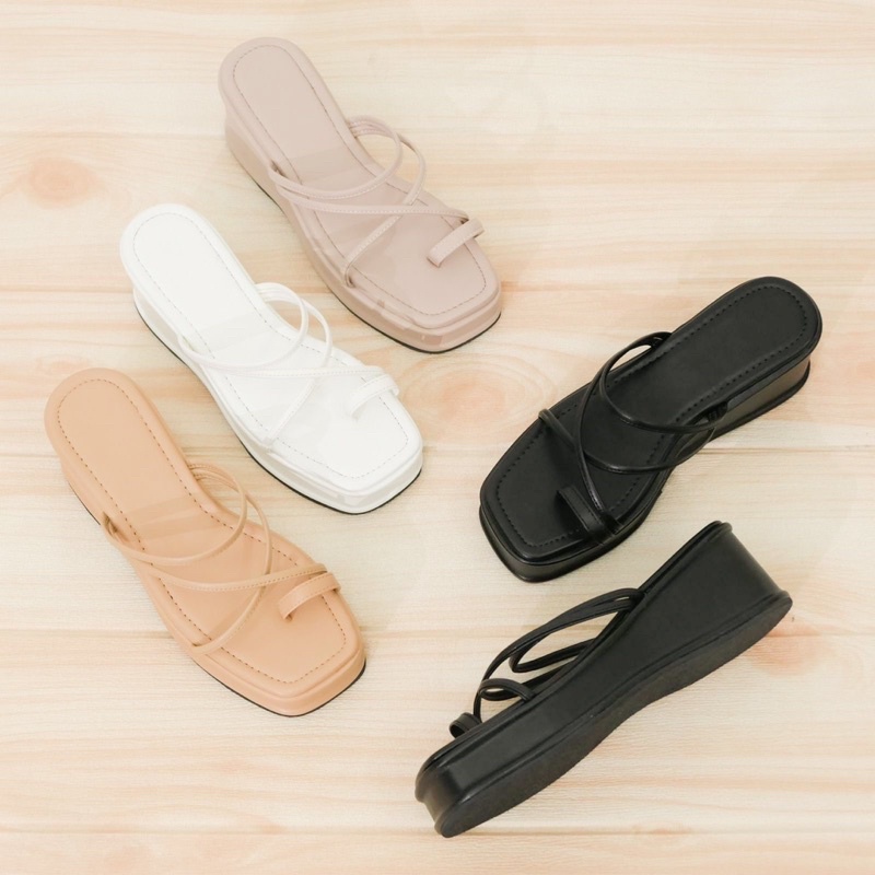 Barefoot MNL Megan 2 inch Platform Heel Sandals | Shopee Philippines