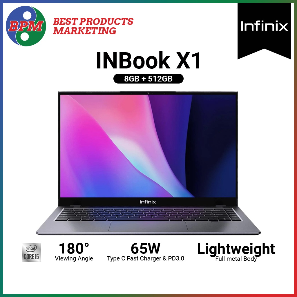 BPM INFINIX Book X1 ( Inbook X1 ) i5 8GB +512GB Original and Sealed ...