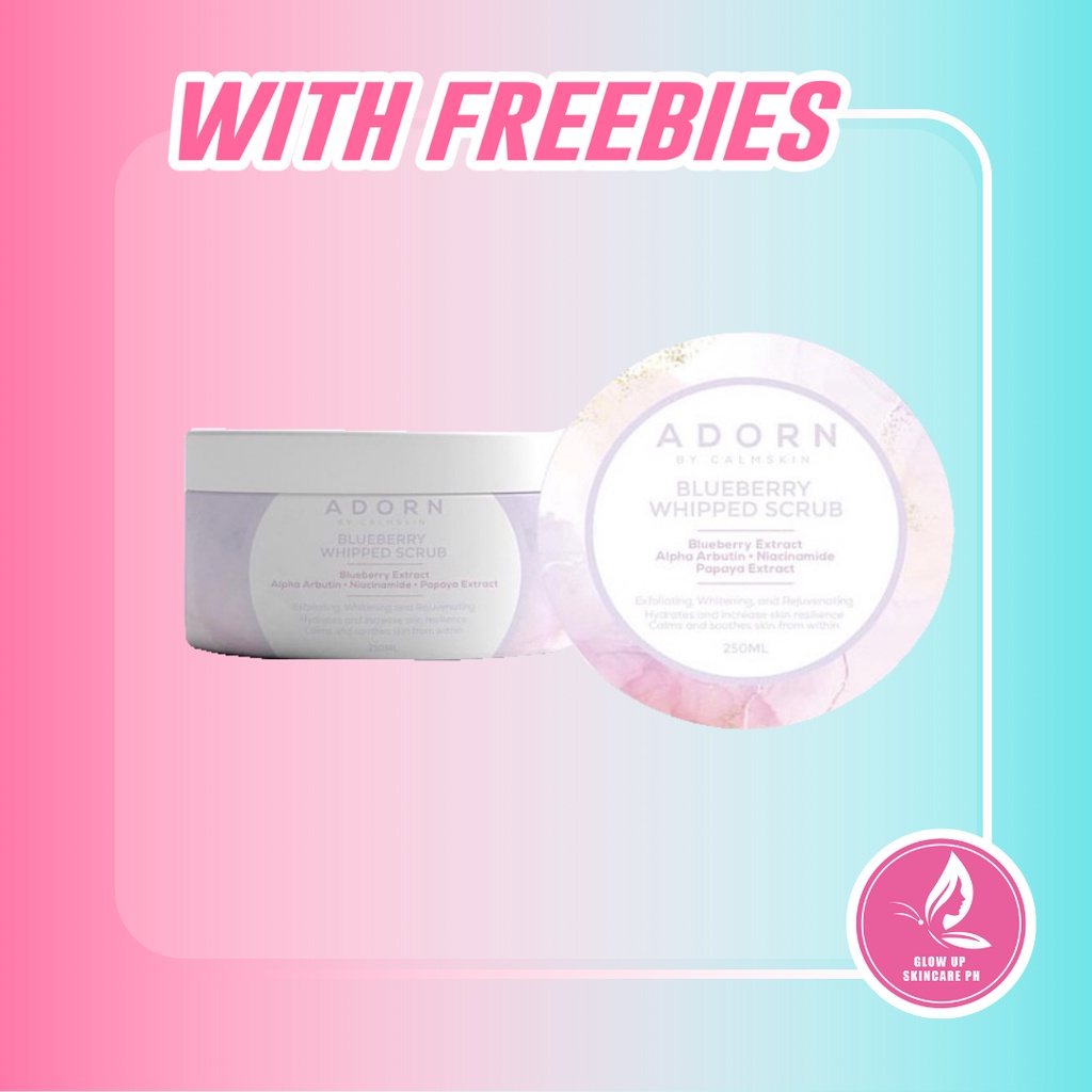 New Effective Adorn by Calmskin Blueberry Whipped Scrub 250ml | Shopee ...