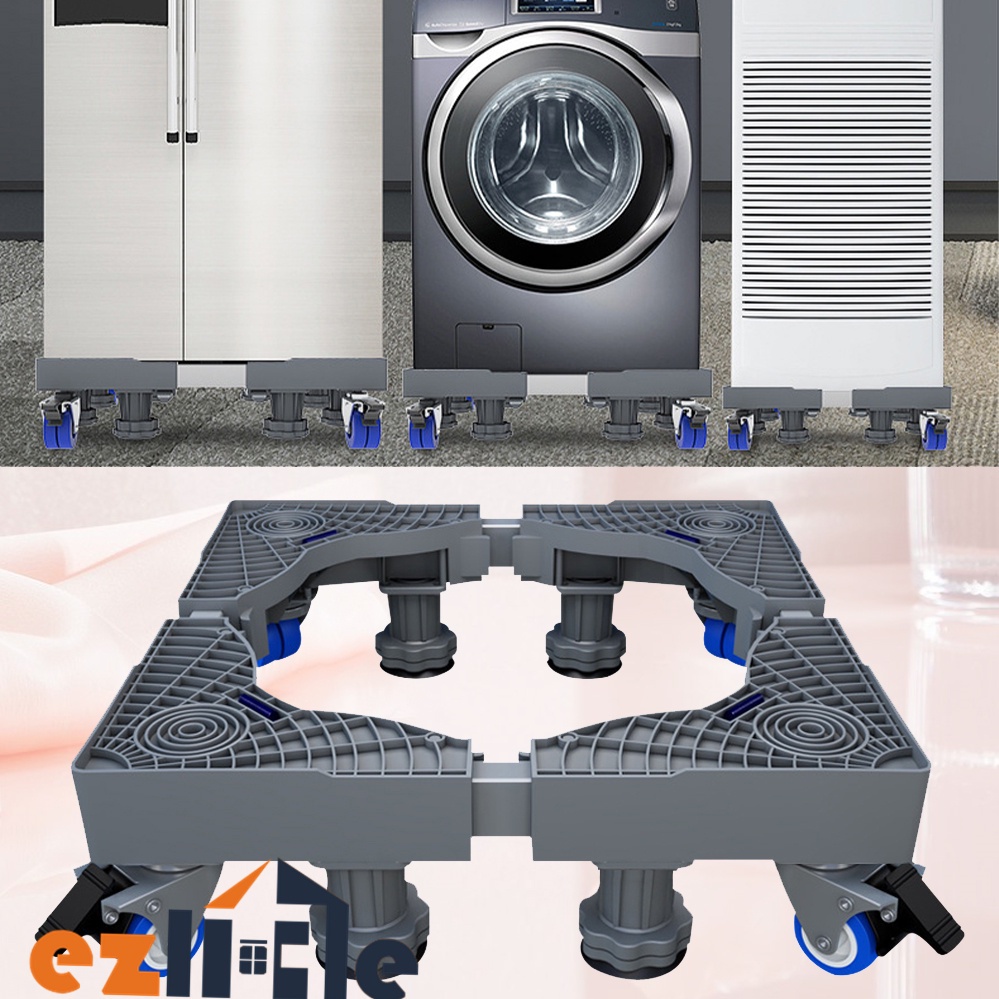 8 Legs & 8 Wheels Washing Machine Stand Refrigerator Mobile Base Ref ...