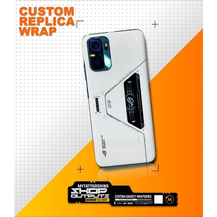 Rog Phone 6, 5, 3, 2, 1 Custom Phone Skin (also applicable to other ...