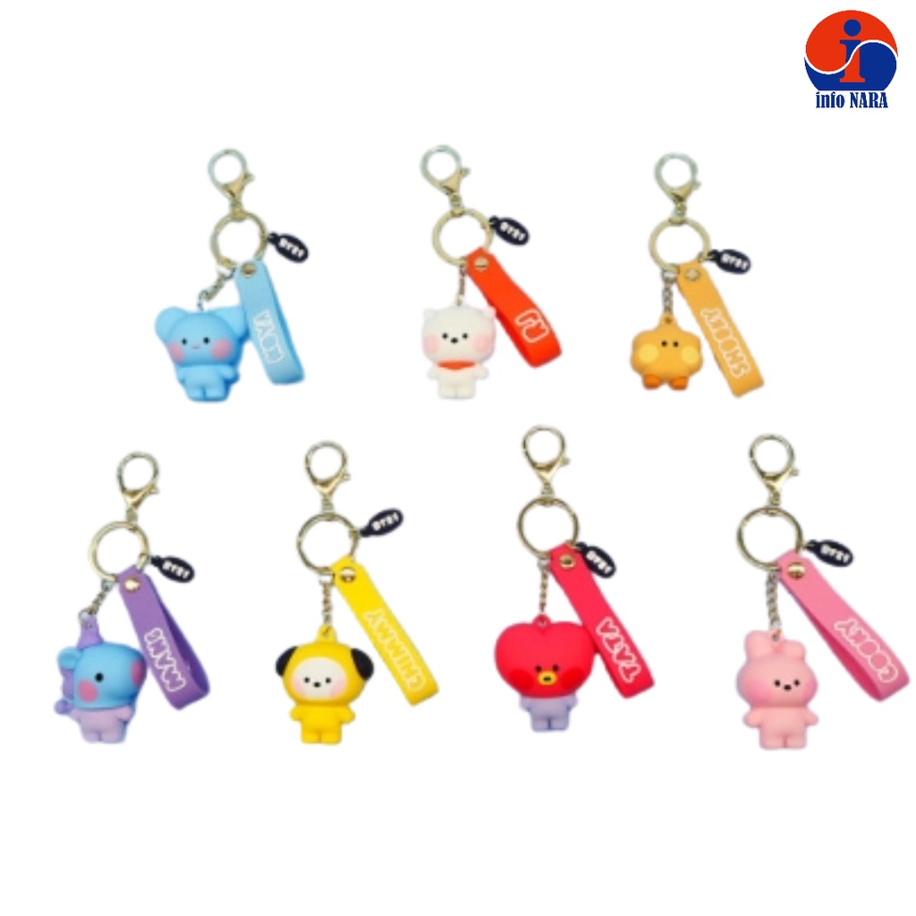 BT21 Official minini Figure Keyring | Shopee Philippines