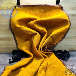 Genuine Whole Leather Welding Apron MIG TIG SMAW Heat Resistant ...